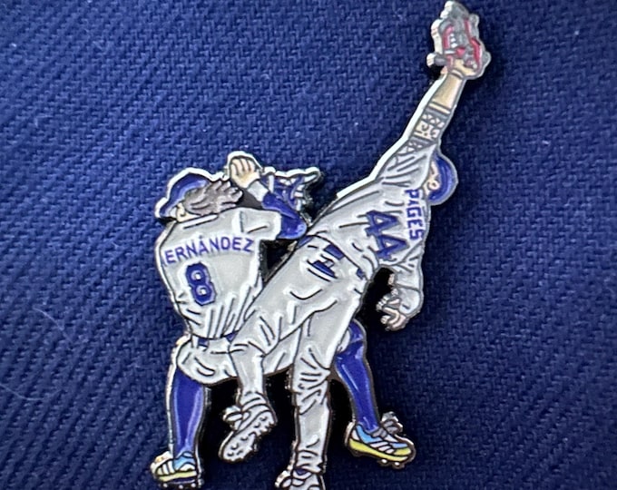 Los Ángeles Dodgers Enamel Pin - Etsy
