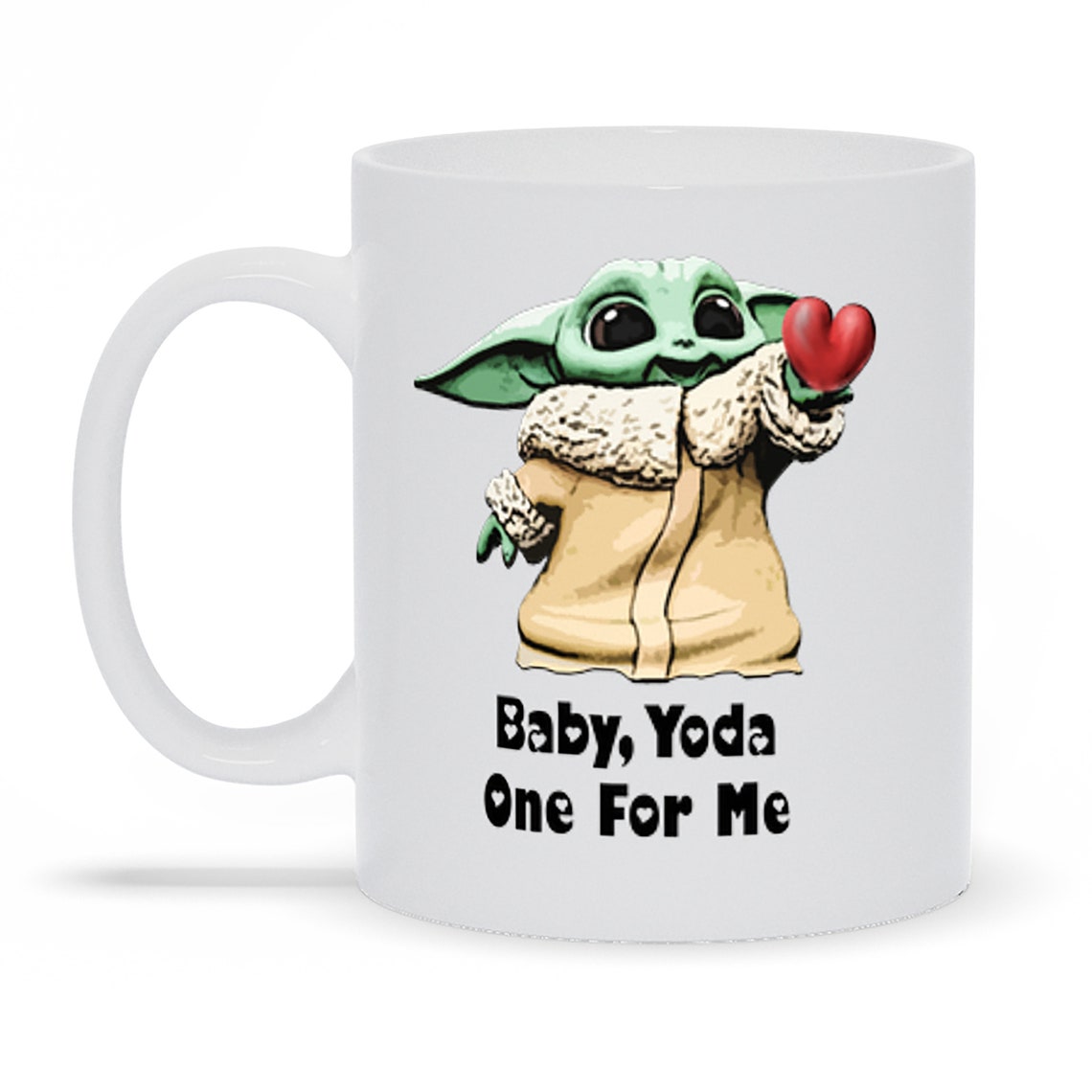 Baby Yoda Mug Baby Yoda Coffee Mug Mandalorian Mug - Etsy UK