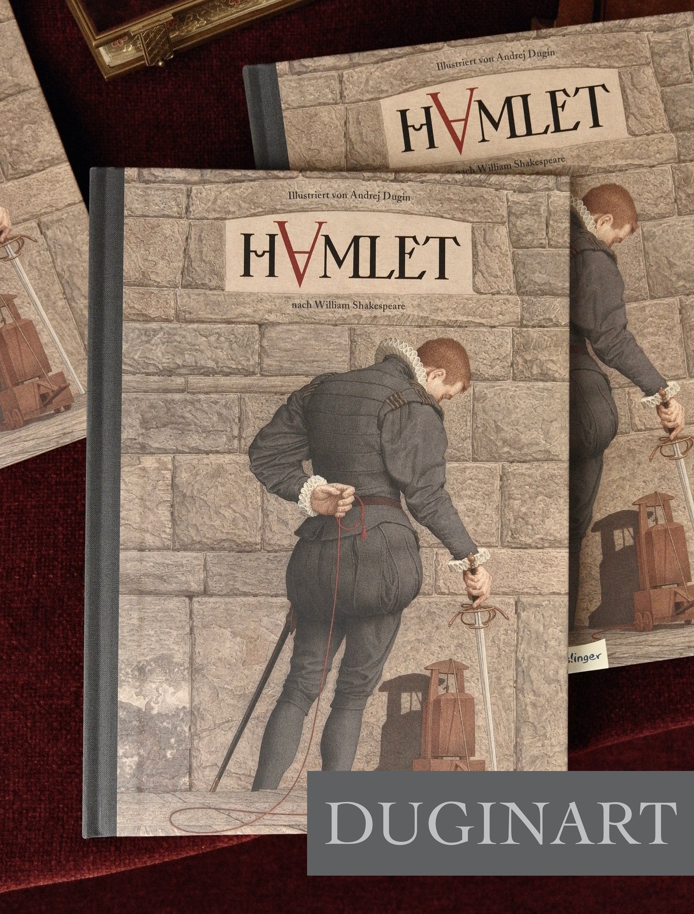 HAMLET - Book With Pictures by Andrej Dugin - Etsy