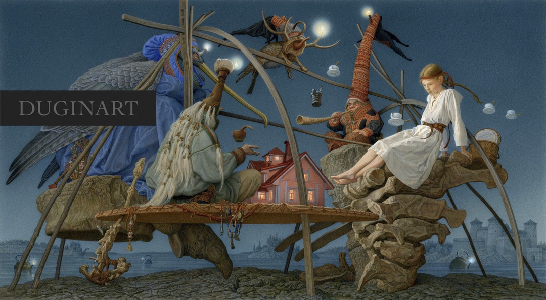 Fine Art Print - THE NIGHT by Andrej Dugin - Etsy