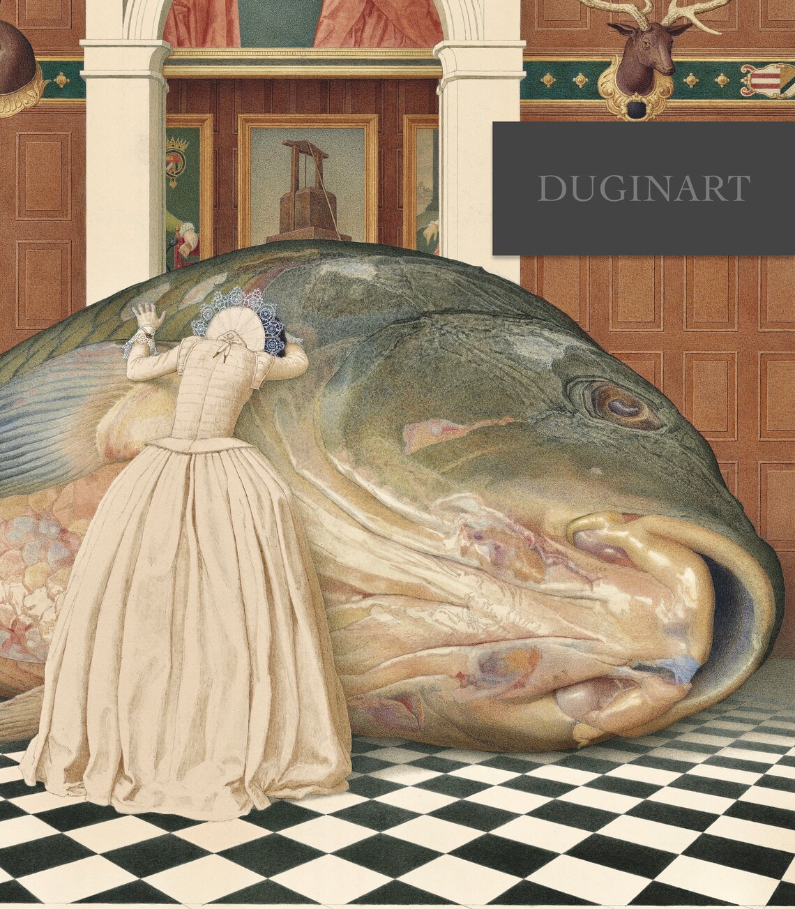 Fine Art Print - HAMLET AND OPHELIA by Andrej Dugin - Etsy