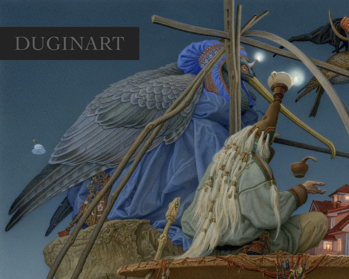Fine Art Print - THE NIGHT by Andrej Dugin - Etsy