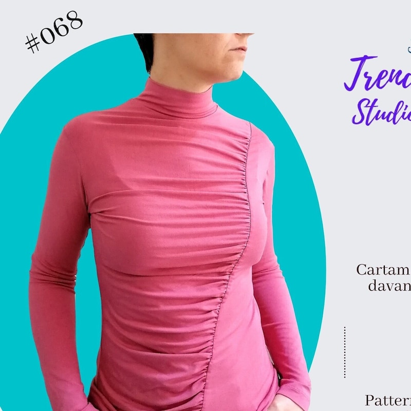 Turtleneck Sewing Pattern - Etsy