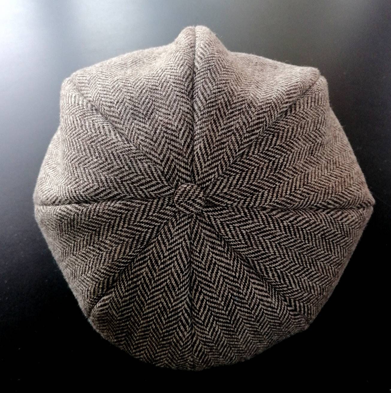 Newsboy Cap Pattern #065, PDF Instant Download, One Size. - Etsy