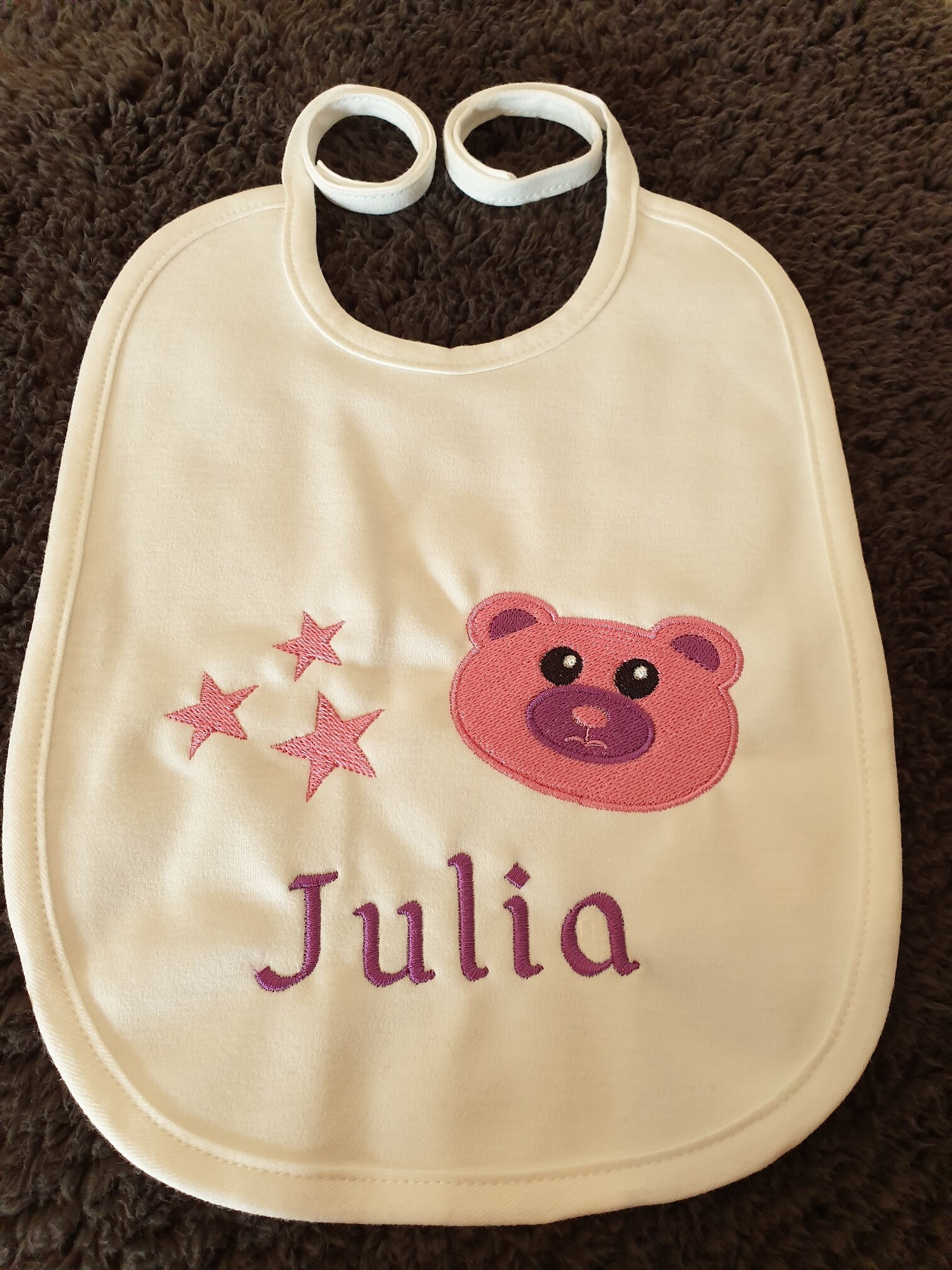 Bibs Embroidered With Names - Etsy