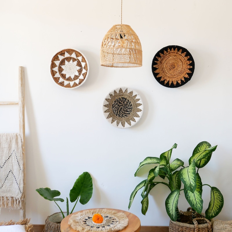 Wicker Chandelier Baskets - Etsy