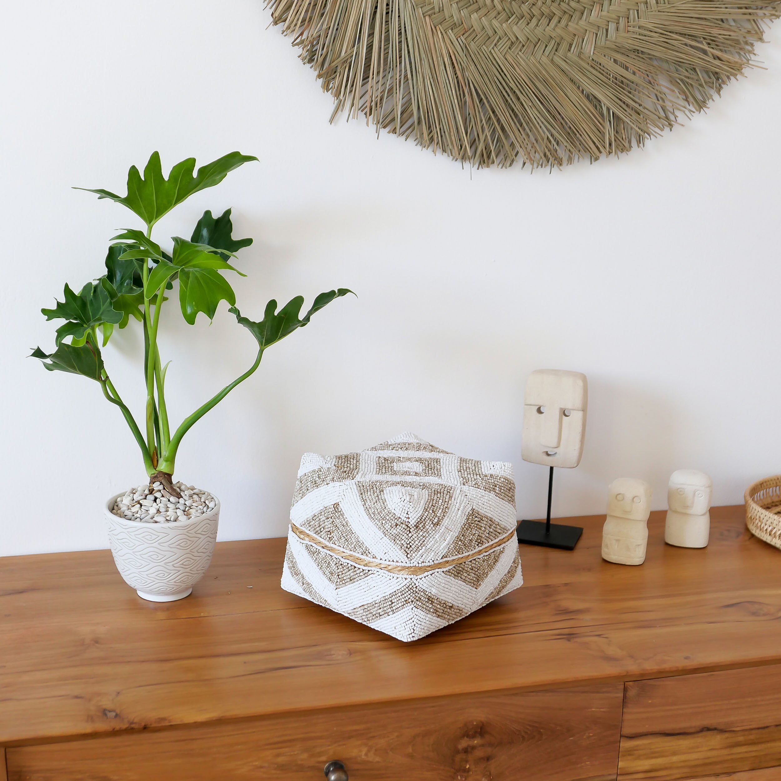 Decorative Beaded Box Set 004 Handmade Balinese Basket Set of - Etsy