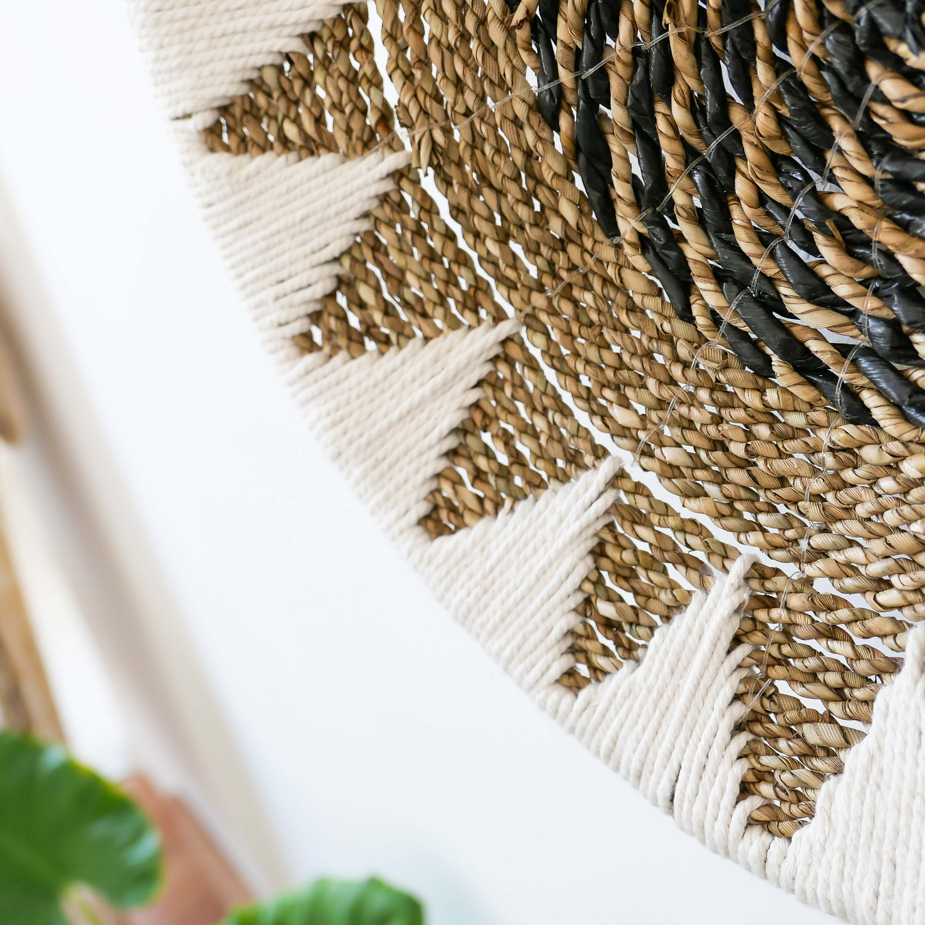 Wall Decor Plates Set of 3 Boho Wall Decor Macrame Rustic - Etsy