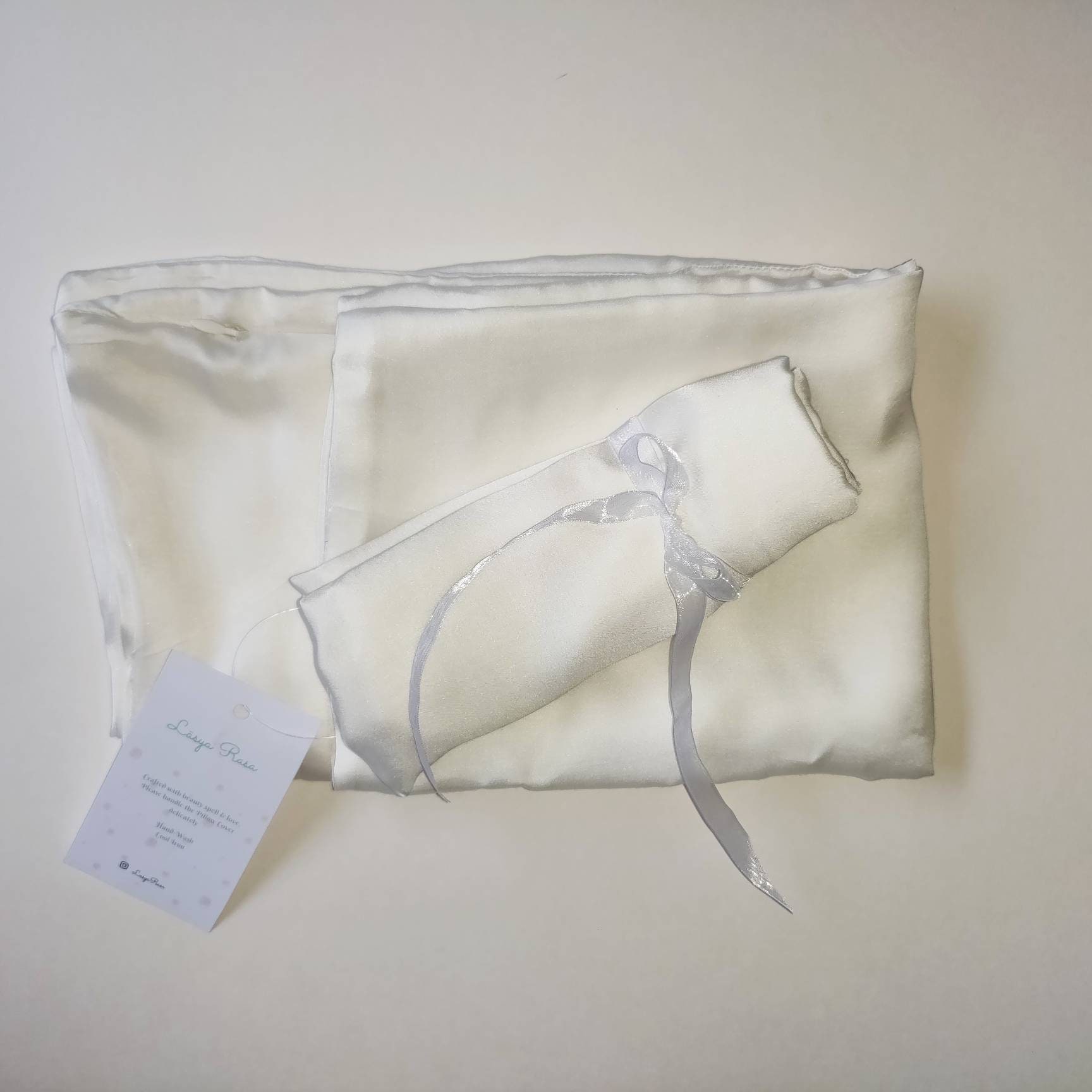 Lāsya Rasa Fundas de almohada de seda vegana juego de 2 - Etsy España