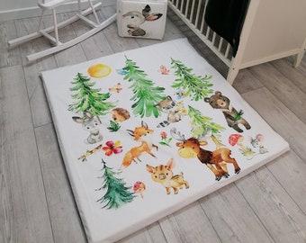 Forest Play Mat - Etsy