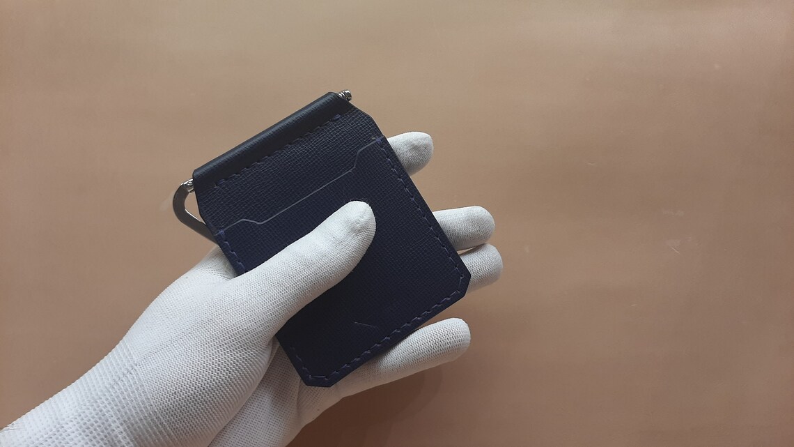 Minimalist Leather Money Clip Wallet, Digital PDF Pattern - Etsy
