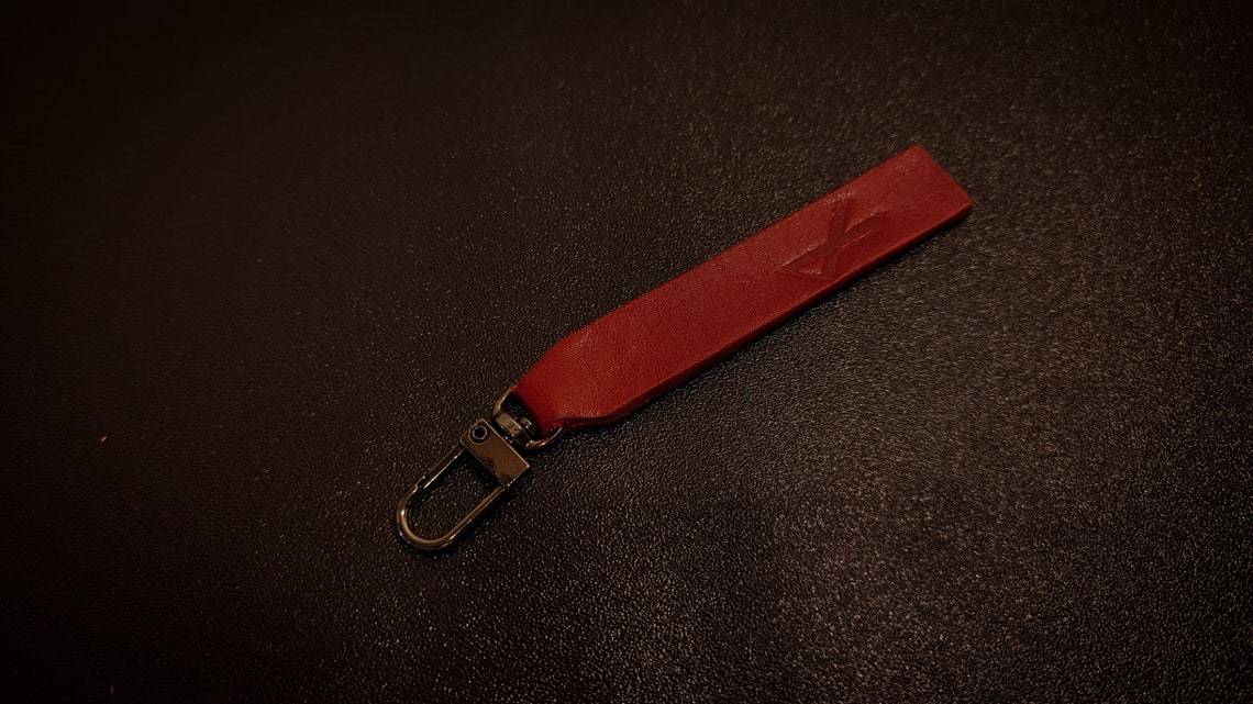 Leather Keychains Digital PDF Pattern Leather Keychain 4 2 | Etsy