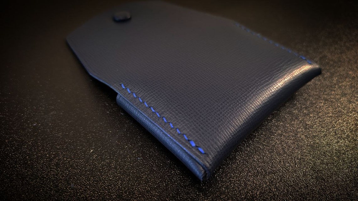 Minimalist Leather Card Holder Wallet, DIY PDF Pattern - Etsy