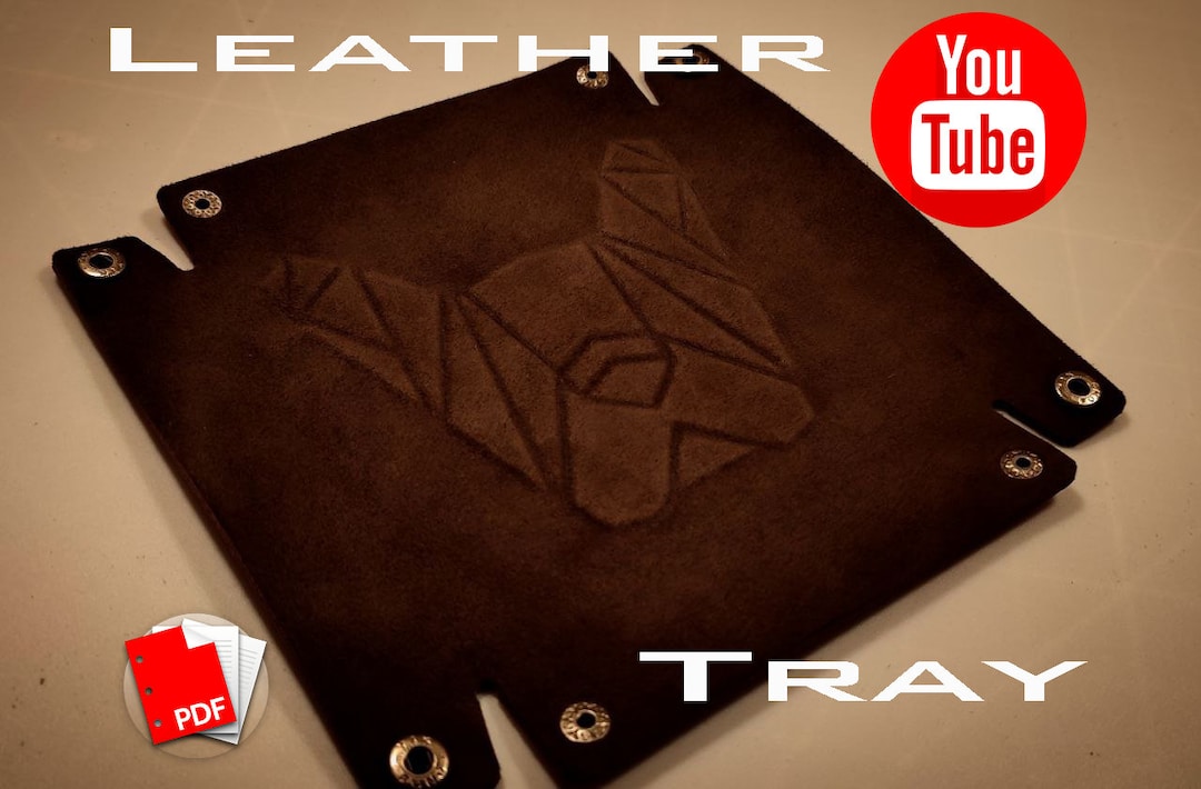 Leather Tray Digital Pattern PDF, DIY - Etsy