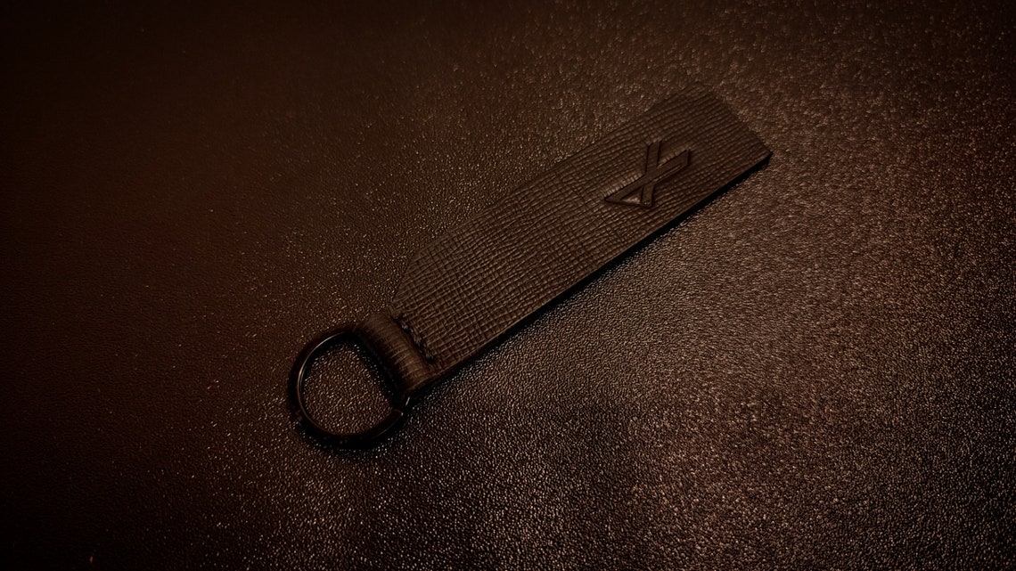 Leather Keychains Digital PDF Pattern Leather Keychain 4 2 | Etsy