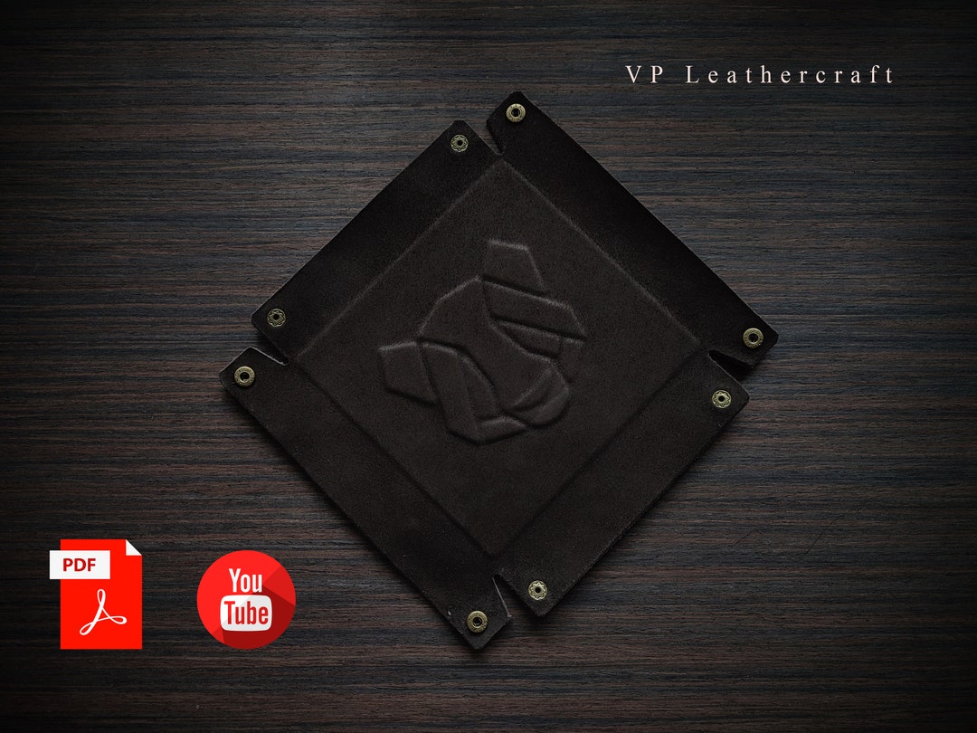 Leather Panda Tray Digital Pattern PDF, DIY - Etsy