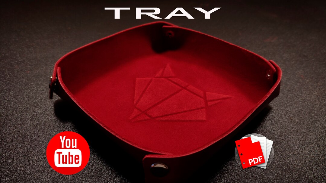 Leather Tray Digital Pattern PDF, DIY - Etsy
