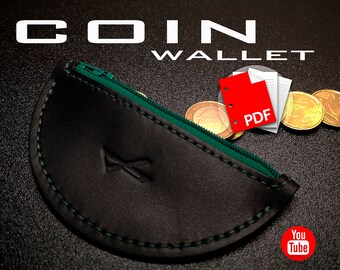 Tri Fold Wallet Digital PDF Pattern Tri-fold Leather Wallet - Etsy