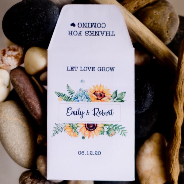 Seed Packet Favors - Etsy
