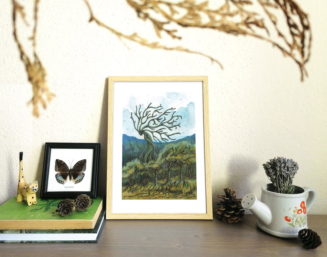 Treebeard | Art Print | Poster | Wall Decoration - Etsy