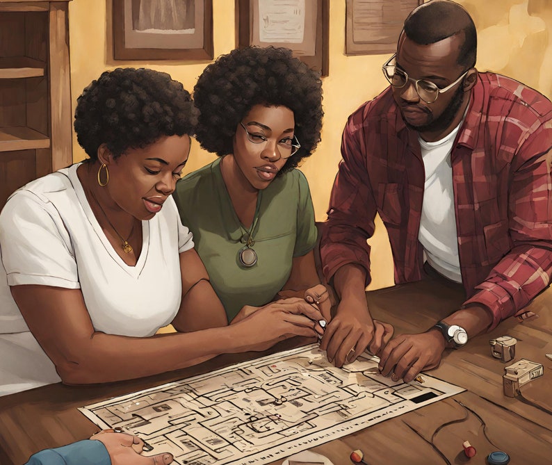 Printable Escape Room Digital Download Juneteenth Printable Game Game ...