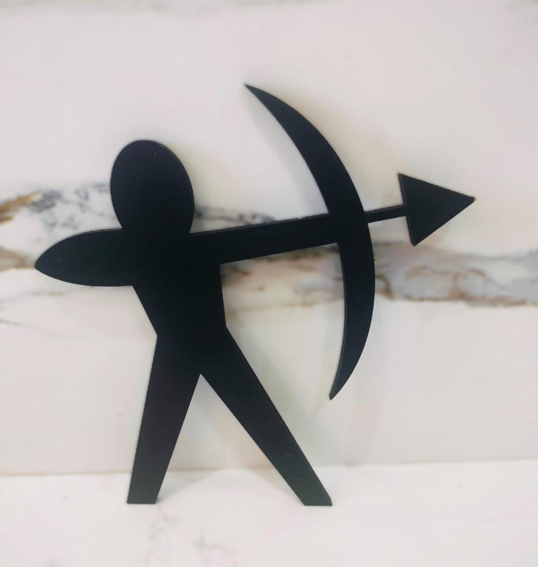 Wooden Archer SVG Laser Cut File | Wooden Wall Decor for Kids Room ...