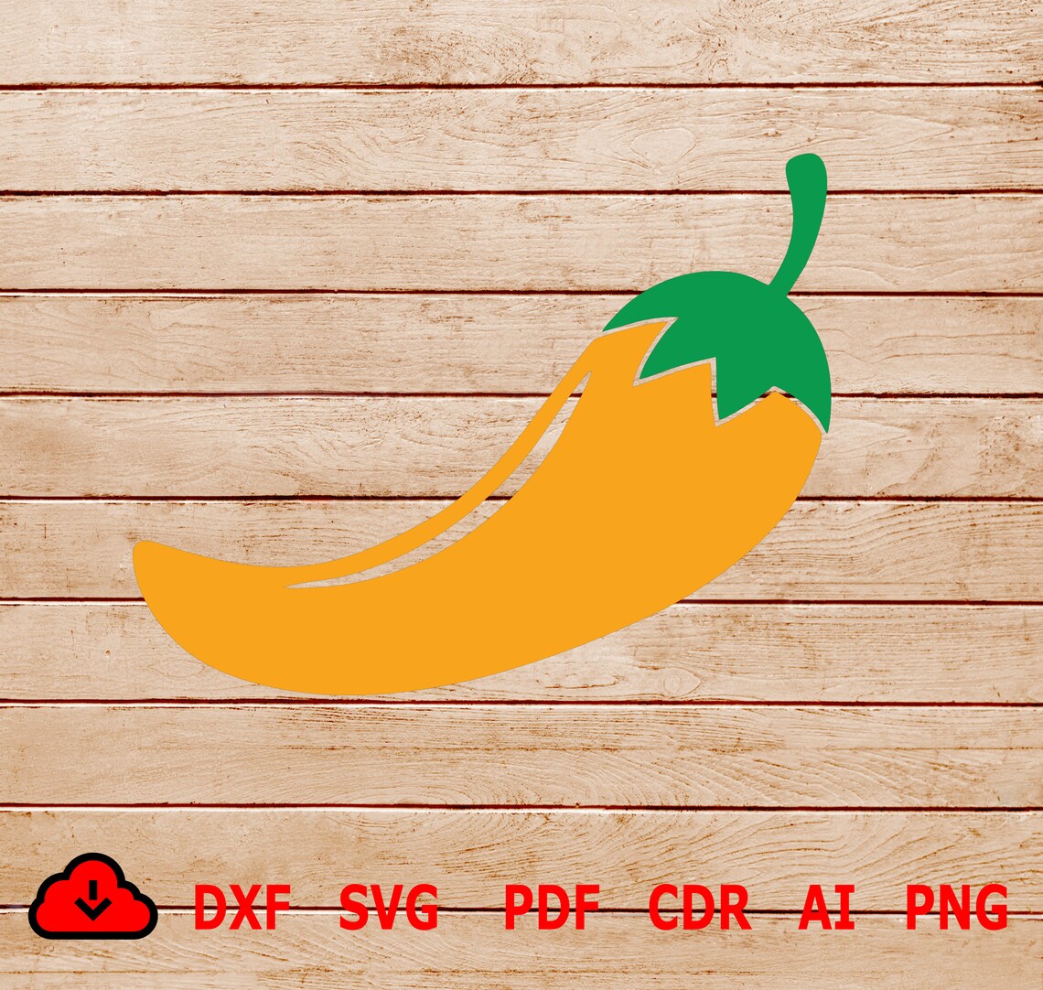 Jalapeno Paper Cut Svg Chili Pepper SVG Chili Pepper Cut - Etsy