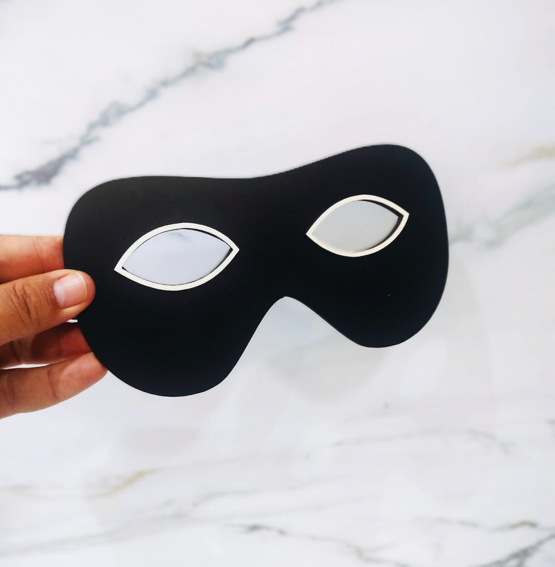 Wooden Mask SVG File – Laser Cut Template for DIY Halloween Wall Decor ...