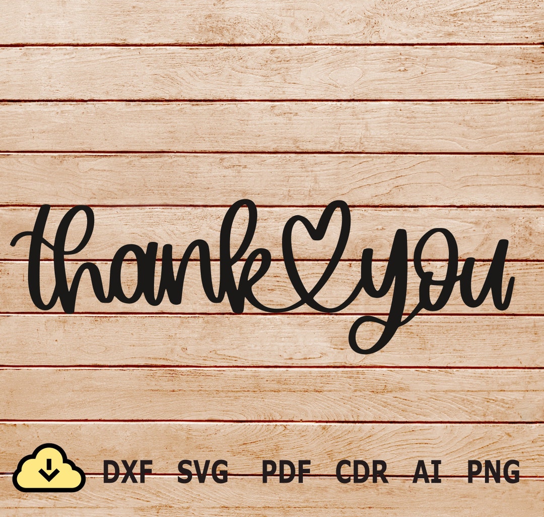 Thank You Svg, Thank You Word SVG Bundle Crafts for Sublimation and ...