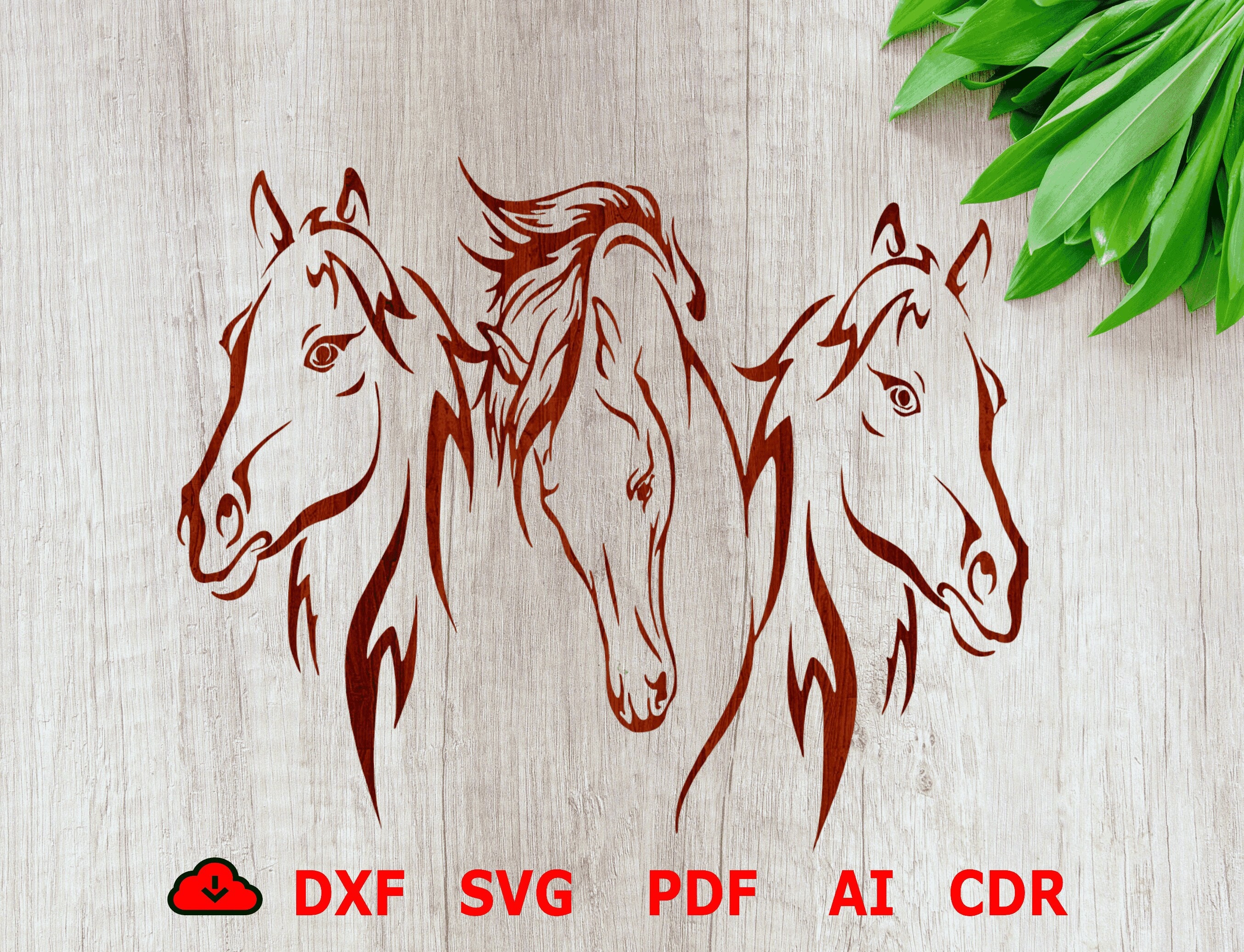 Horses SVG Bundle, Horse for Paper Cut Decoration, Horses for Vinyle ...