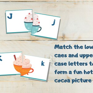 ABC Alphabet Match / Upper Case and Lower Case / Winter Themed ...