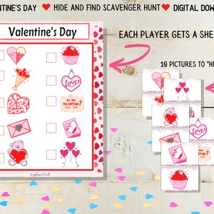 Valentines Day Activity / Printable Valentines Day for Kids / V Day ...