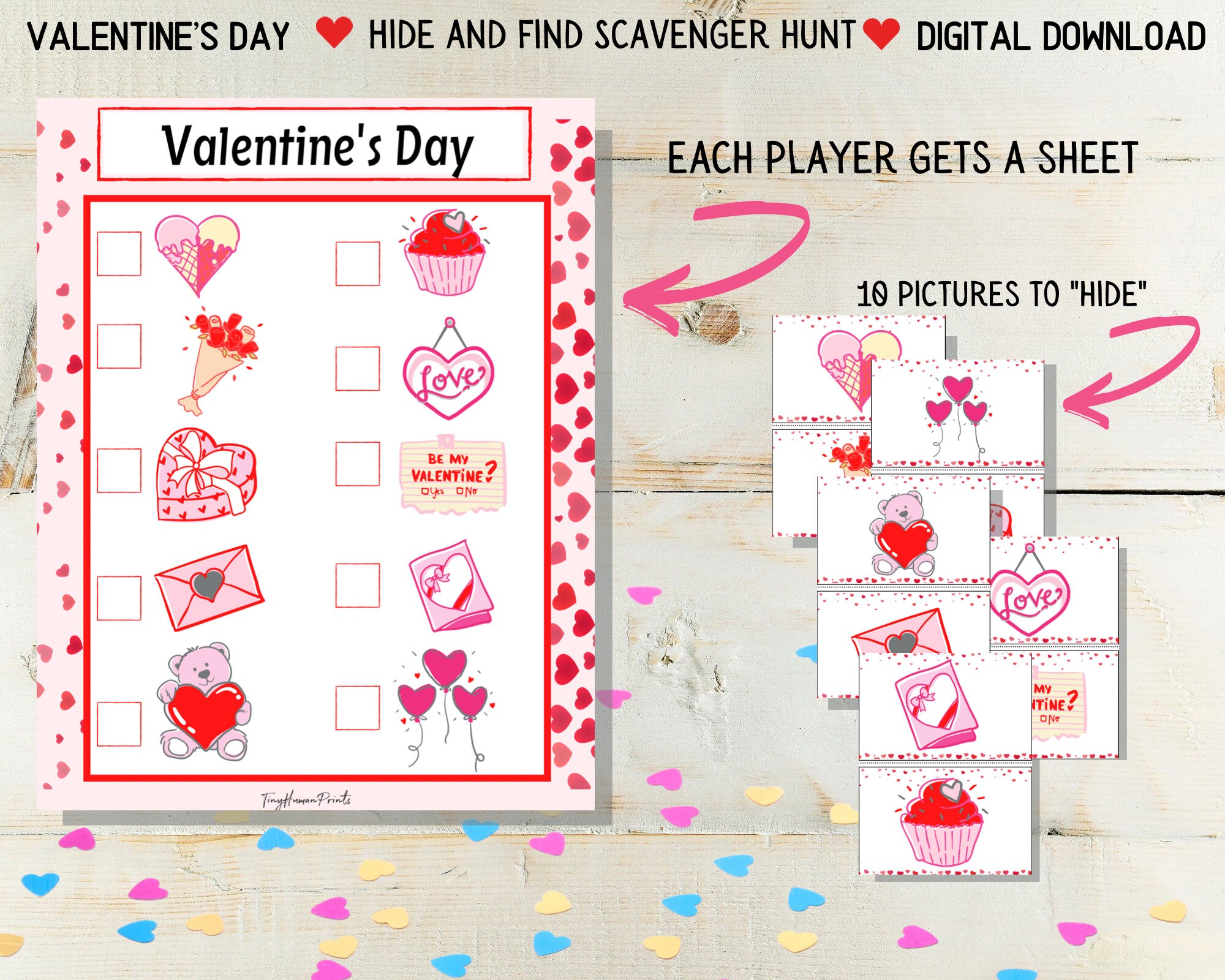Valentines Day Activity / Printable Valentines Day for Kids / V Day ...