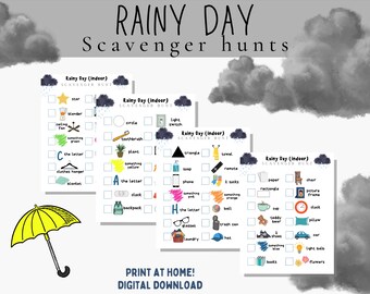 Indoor Adventure Hunt Treasure Hunt Rainy Day Activity Fun - Etsy