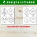 Printable Holiday Craft / 3D Ornaments for Kids / Coloring Pages ...