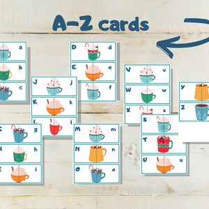 ABC Alphabet Match / Upper Case and Lower Case / Winter Themed ...