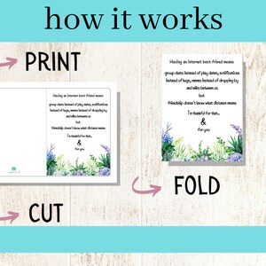Internet Best Friend Printable Greeting Card Thankful for You/ - Etsy