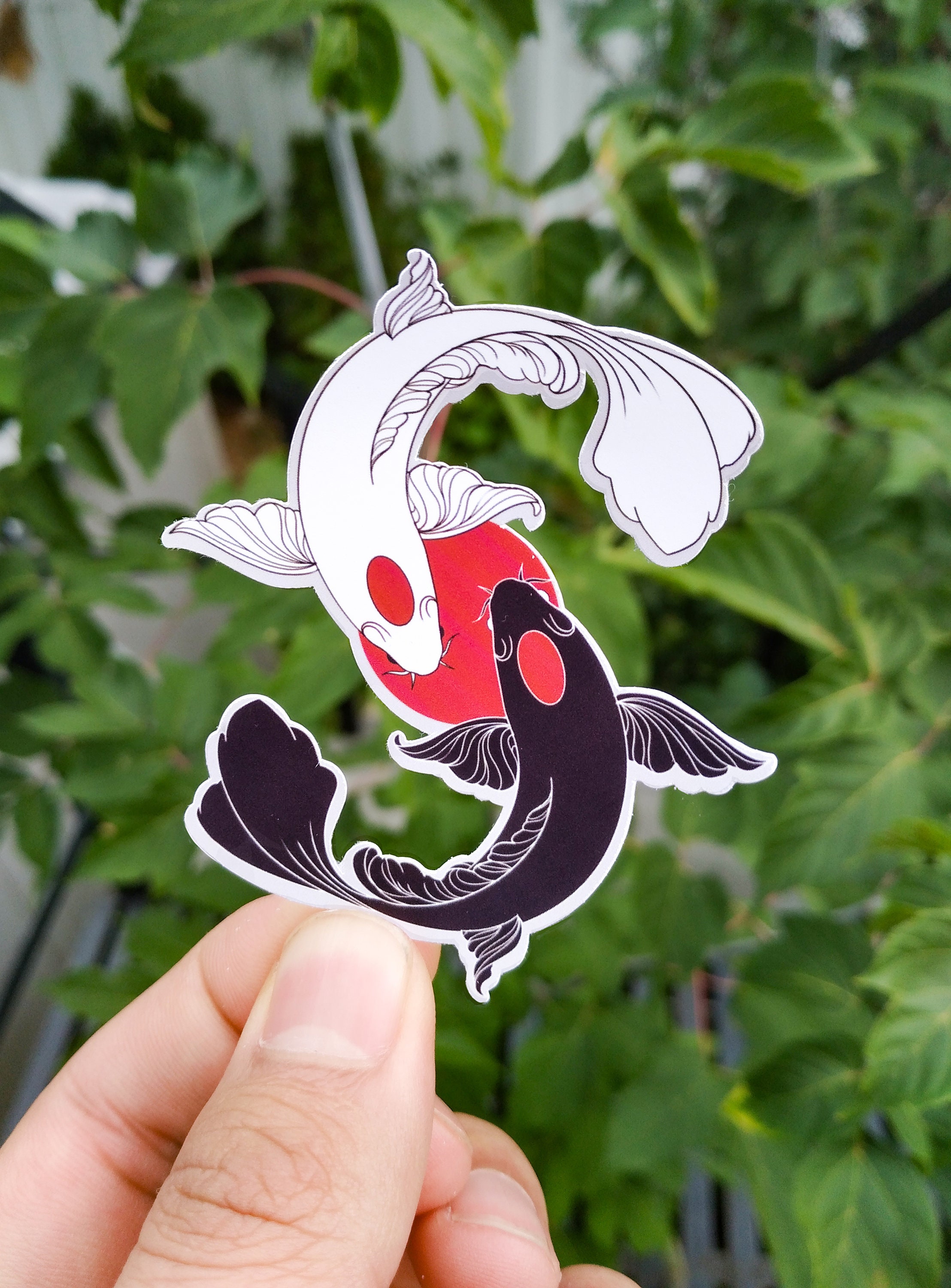 Koi fish stickers Paper & Party Supplies etna.com.pe