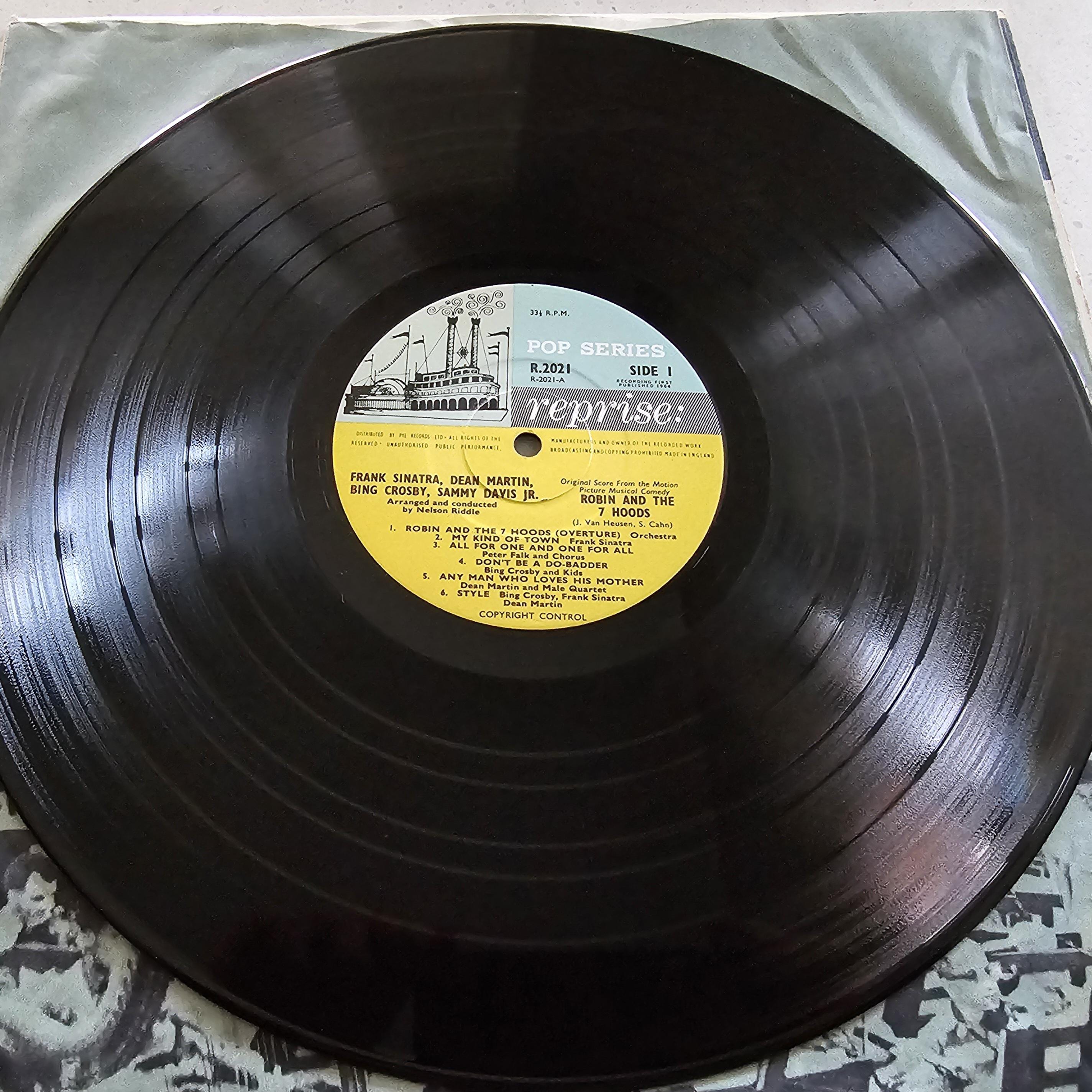 Robin and the 7 Hoods from the Motion Picture Musical Original 1964 LP ...