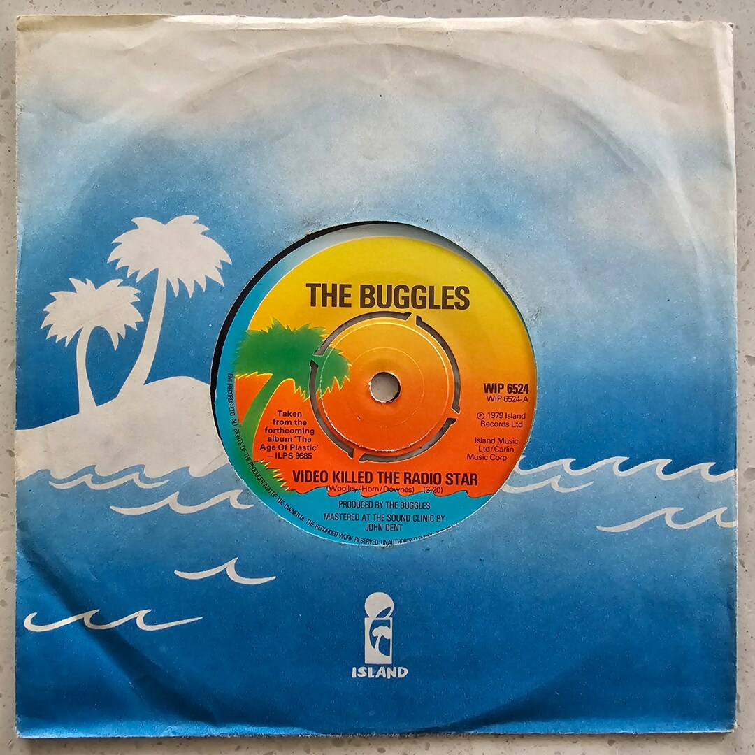 The Buggles - Video Killed the Radio Star - Original 1979 7" | Build A ...