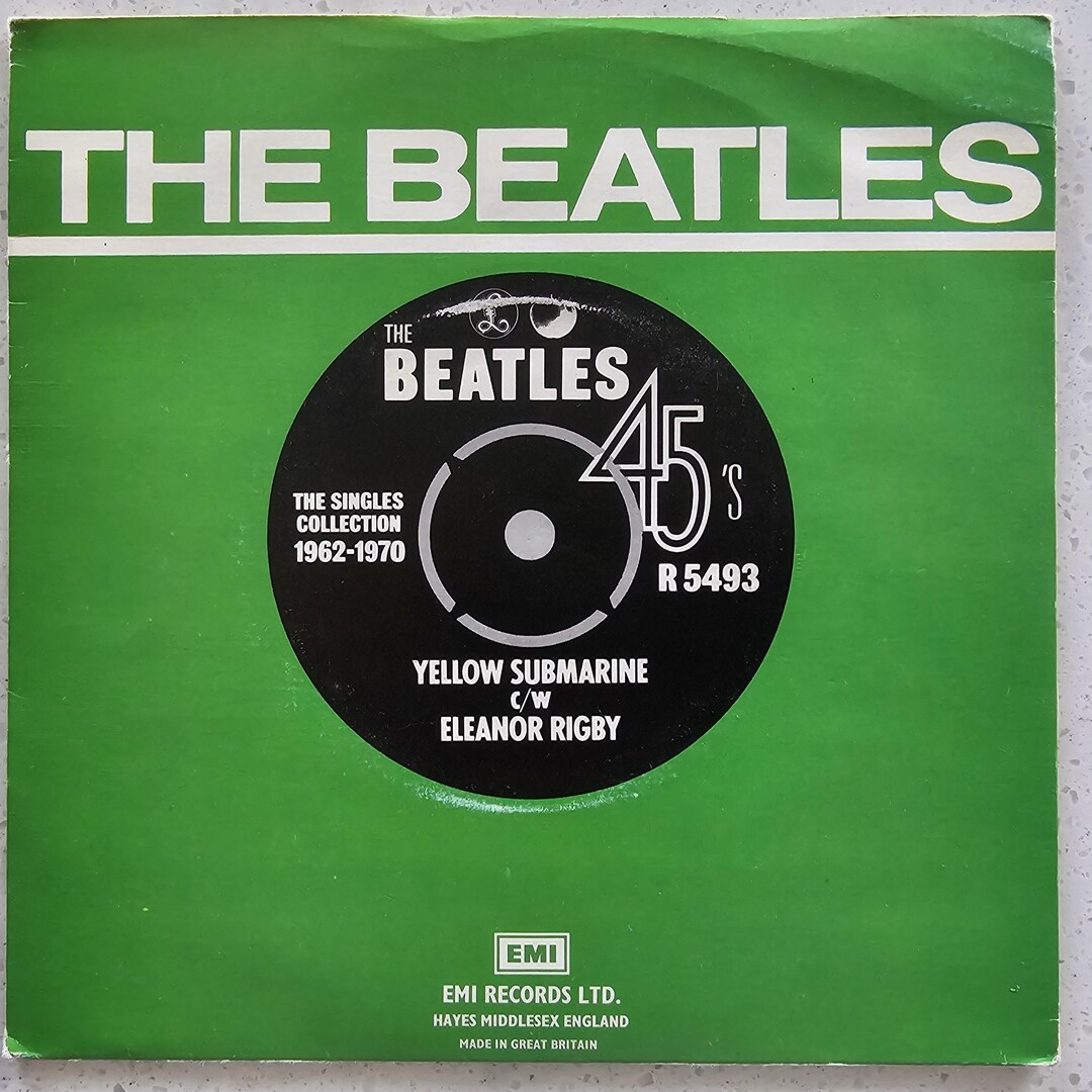 The Beatles - Yellow Submarine / Eleanor Rigby - UK Reissue 7" P/S ...