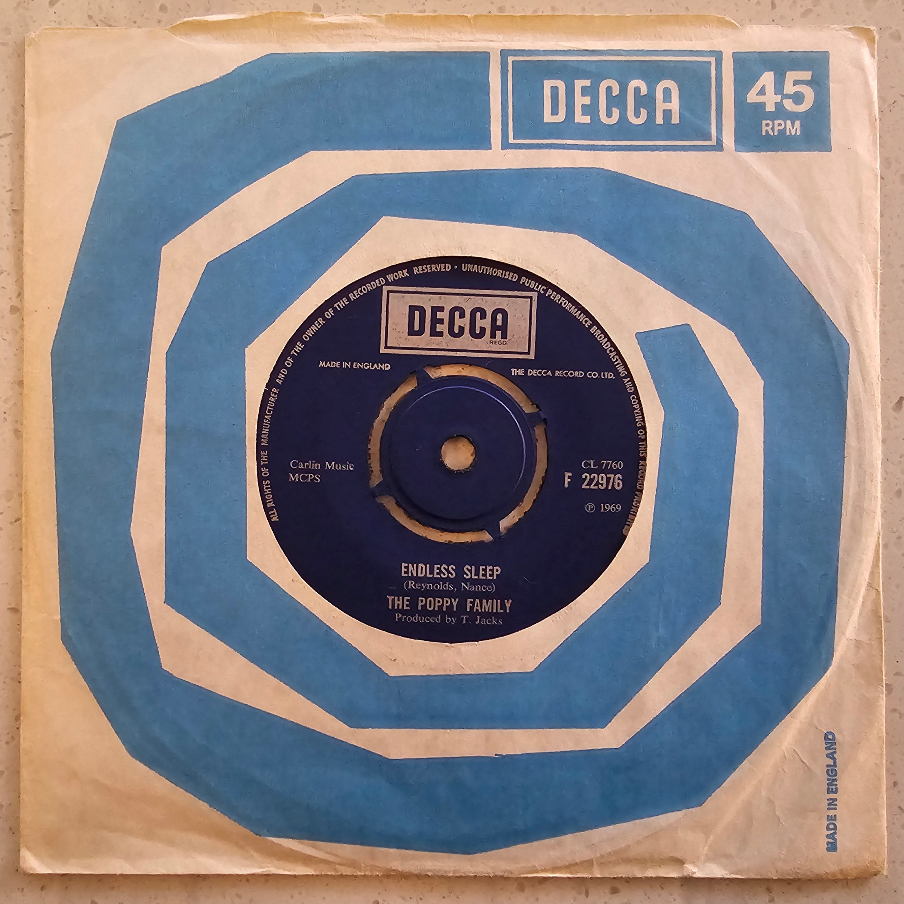 The Poppy Family / Susan Jacks e Which Way You Goin' Billy Orig 1969 7 ...
