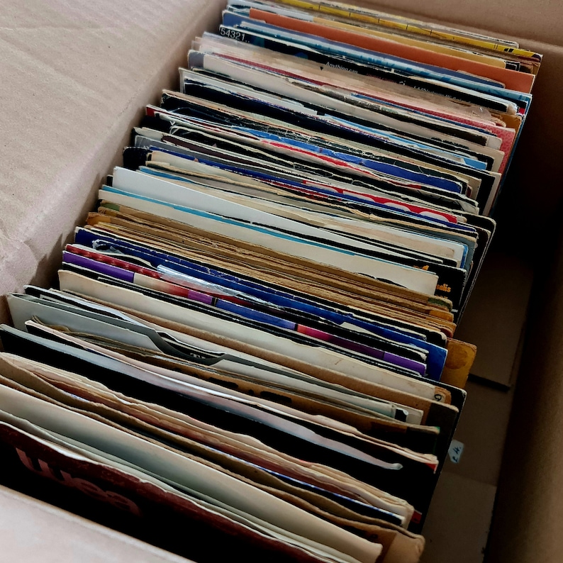 Instant Quality Vinyl Record Collection - Over 80 X 7" - Lots of Hits ...