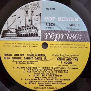 Robin and the 7 Hoods (from the Motion Picture Musical) - Original 1964 ...