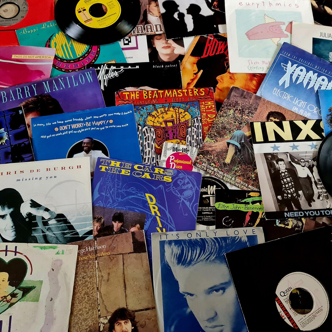 Build A Fantastic 1980s 7" Vinyl Record Collection | Choose A Quantity ...