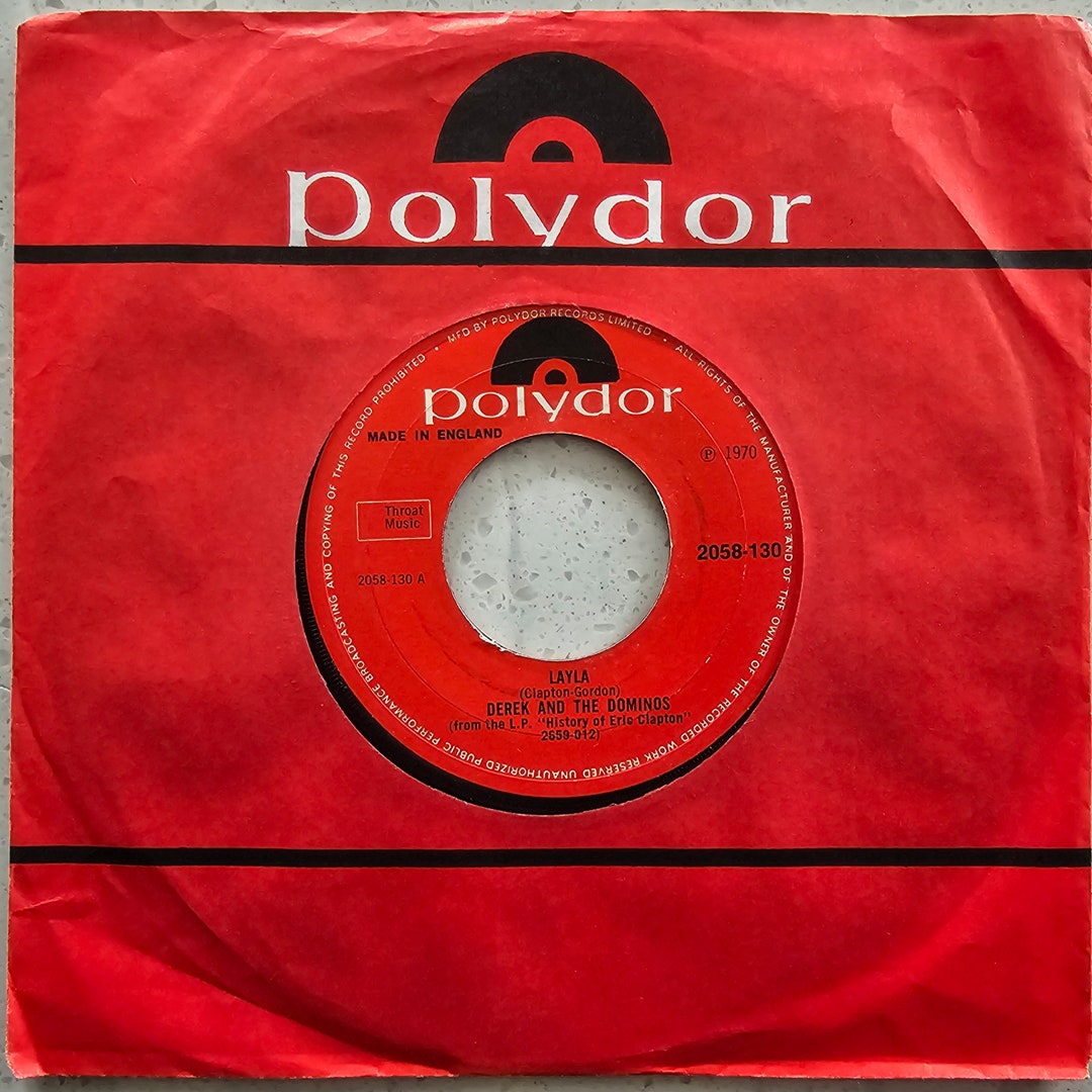 Derek and the Dominos / Eric Clapton - Layla - Original 1970 - 7 ...