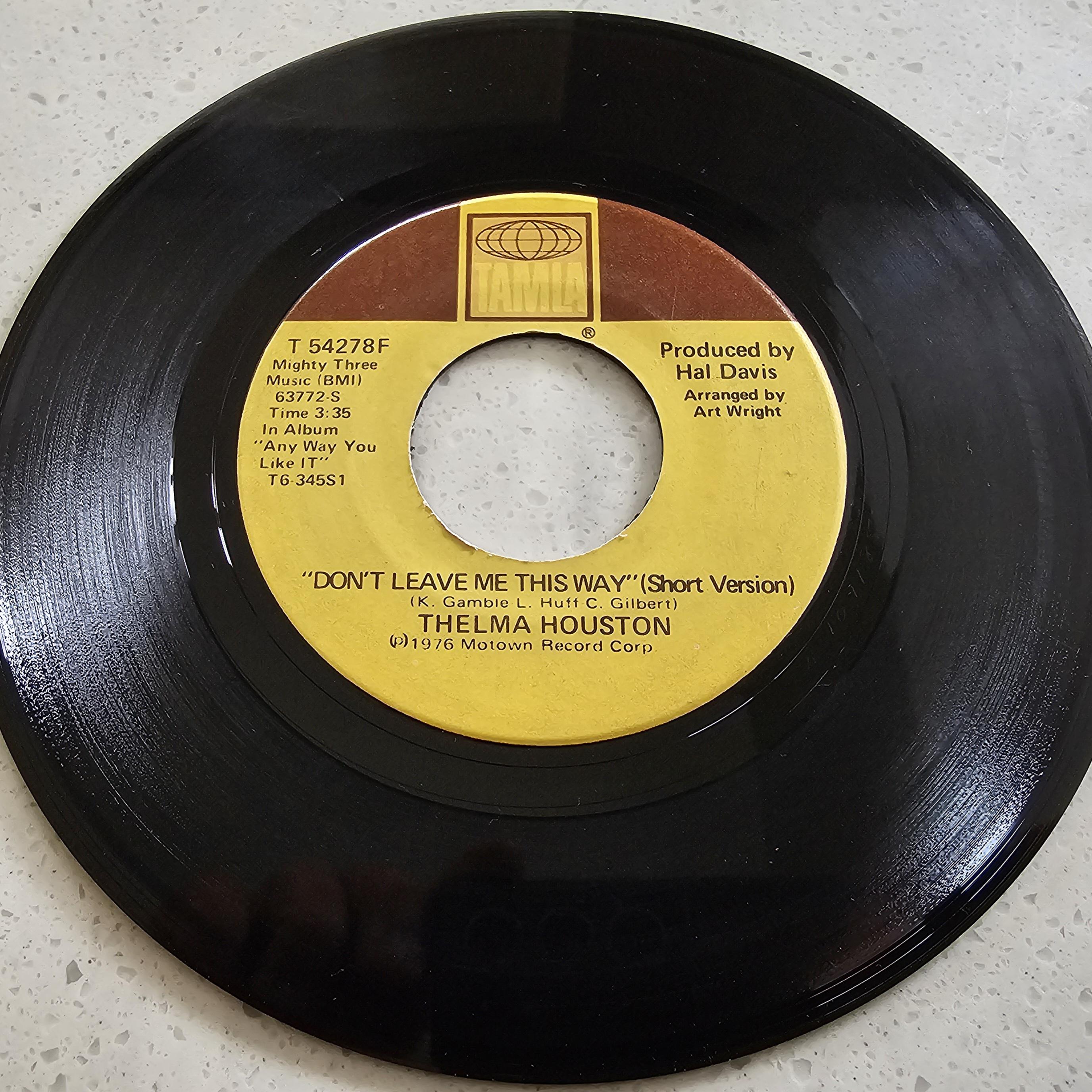 Thelma Houston - Don't Leave Me This Way - Original 1976 US Motown ...