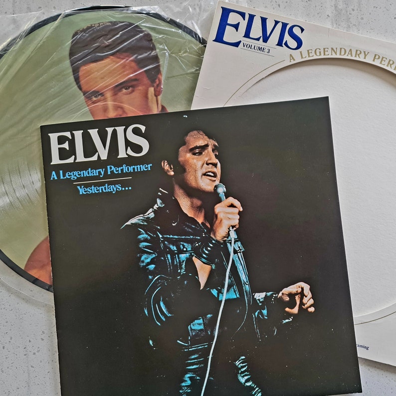 Elvis Presley A Legendary Performer Volume 3 1978 Lp Picture Disc Build