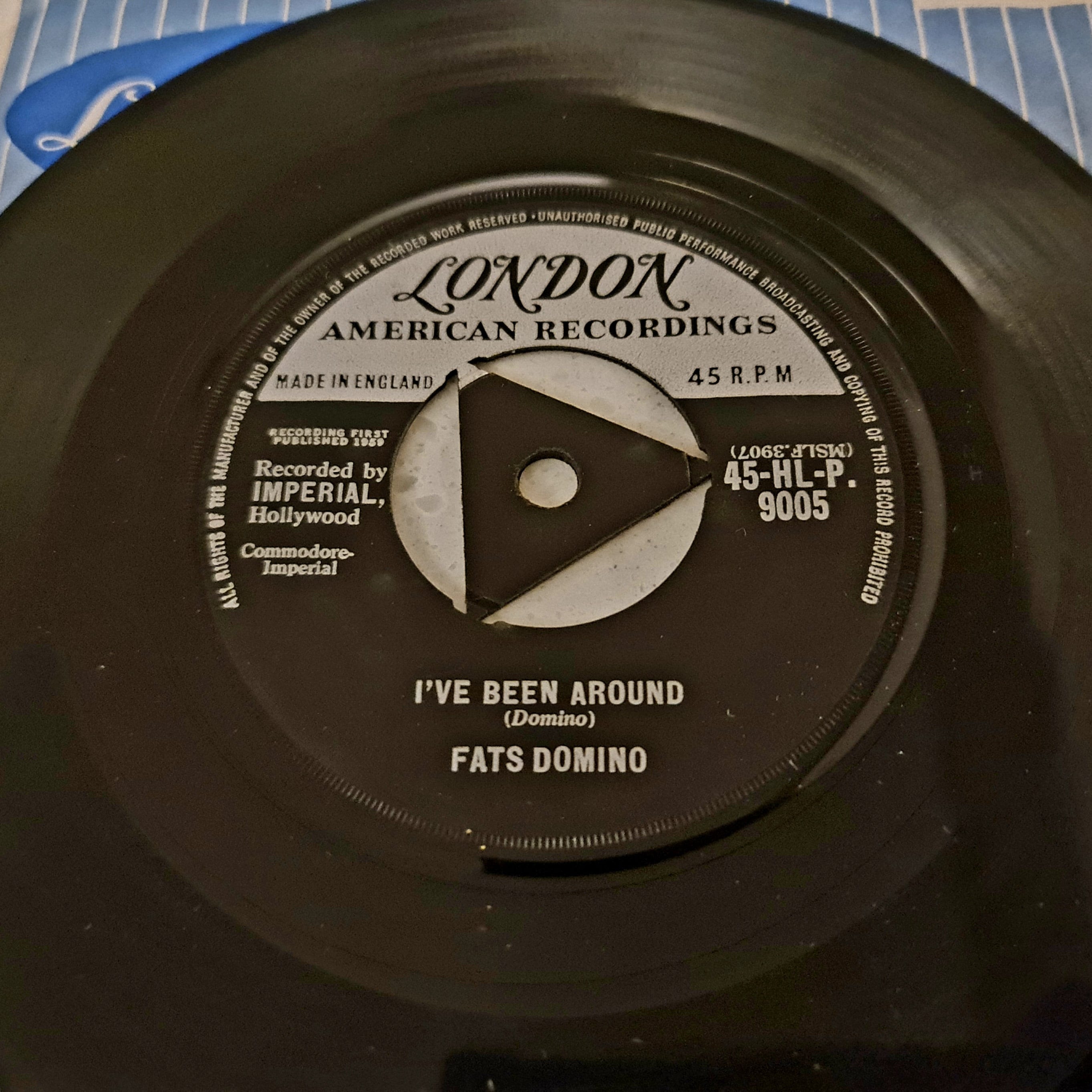 Fats Domino Be My Guest / I've Been Around Original 1959 Tri Centre 7 ...