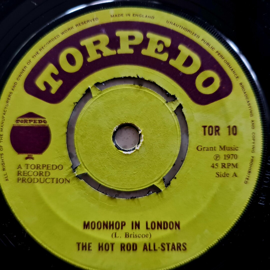 The Hot Rod All Stars (e) - Moonhop in London - Original 1970 Reggae 7" | Build A Fantastic ...